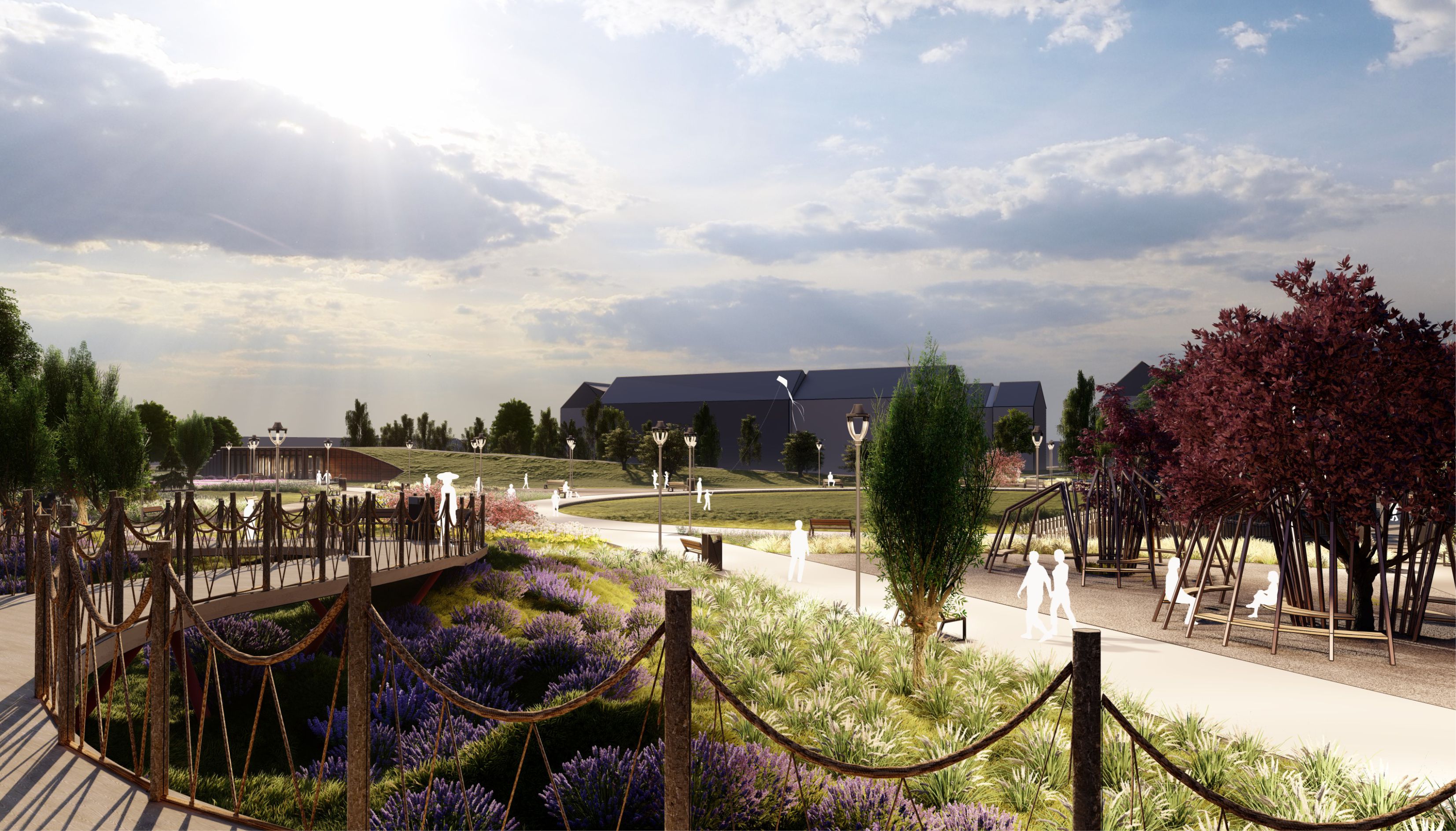 The Glade - a vision of the new city park in Stargard, Poland | Biennal