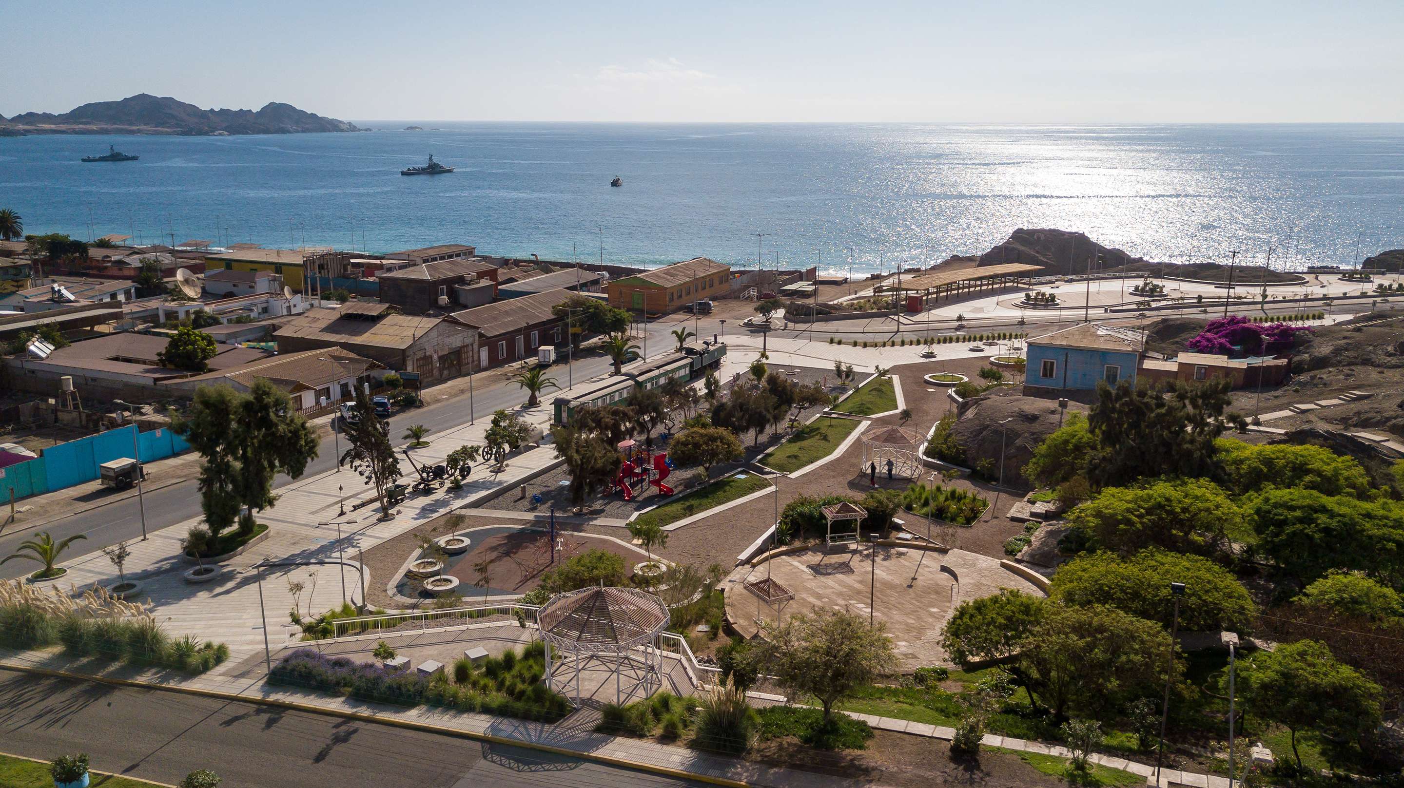 Plaza de La Cultura de Taltal, Ex -Plaza del Tren, Región de ...