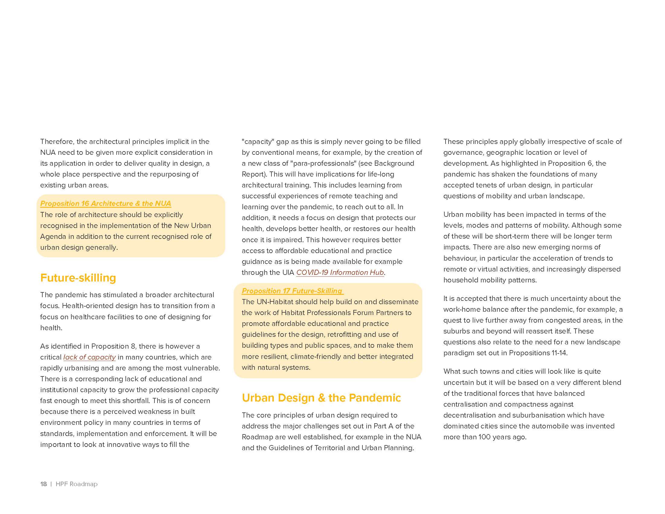 THE HPF 2022 ROADMAP TO RECOVERY | Biennal