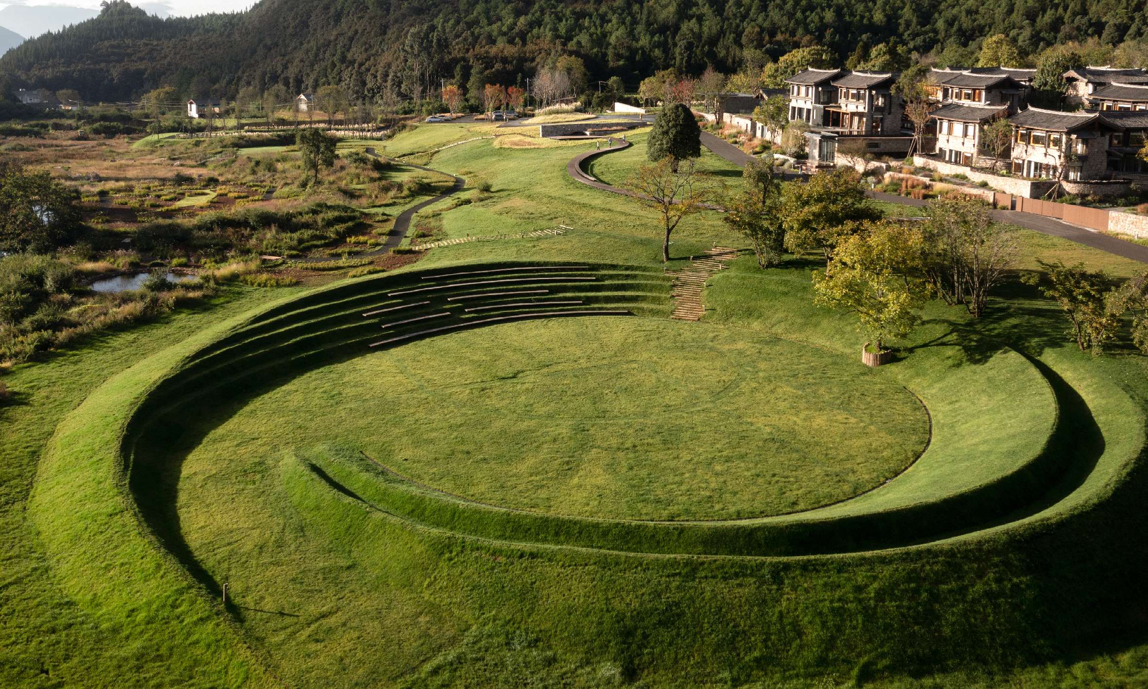 Alpine Garden wilderness Garden And Amphitheater Landscape Alpine Garden wilderness Garden And Amphitheater Landscape